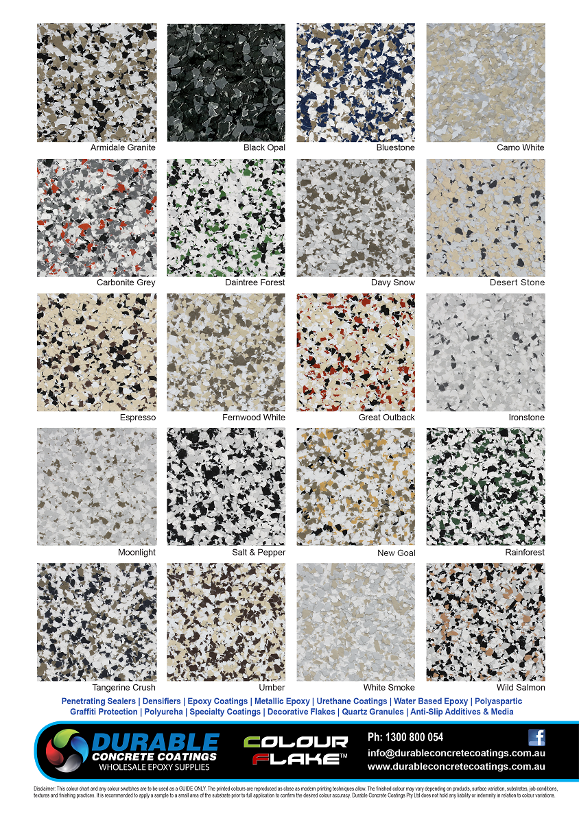 Resources | Technical Data Sheets | Durable Concrete Coatings