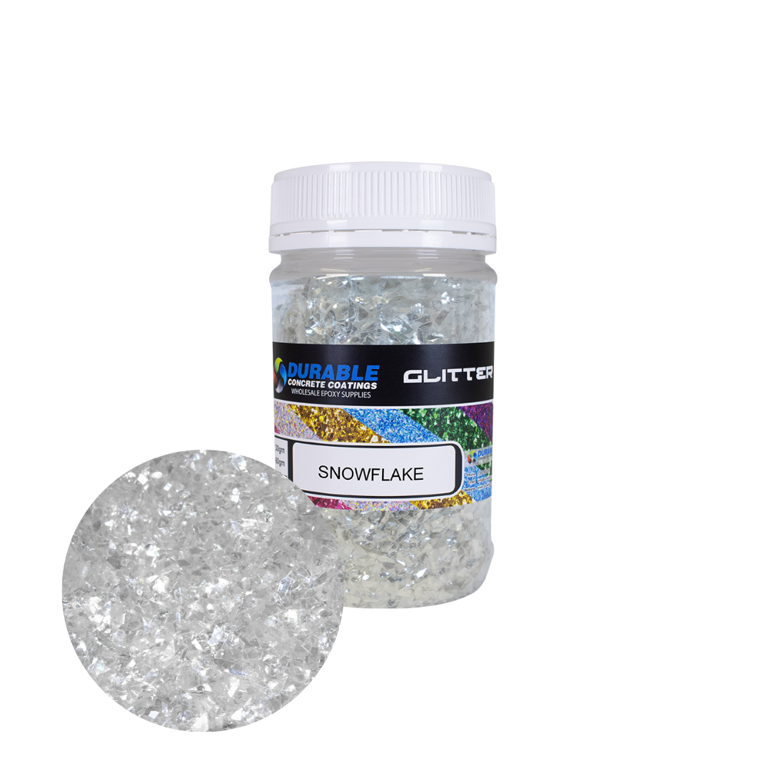 Colour Flake® Special Effects - Snowflake |Durable Concrete Coatings®