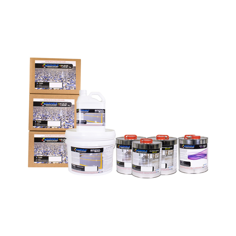 EP200™ Epoxy Colour Flake® Systems SP40 Archives - Durable Concrete ...