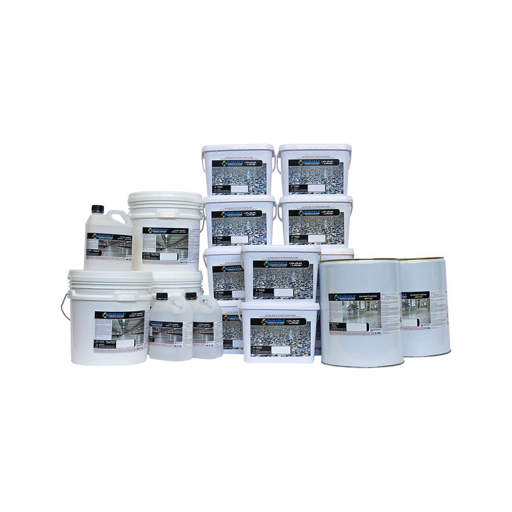 Epoxy DuraStone Flake® 2.0 System 90-100m² | Durable Concrete Coatings®