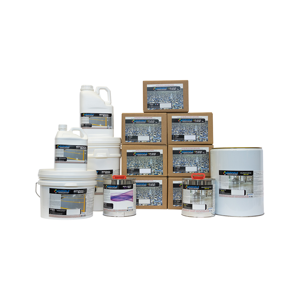 EP200™ Epoxy Colour Flake® Systems SP40 Archives - Durable Concrete ...