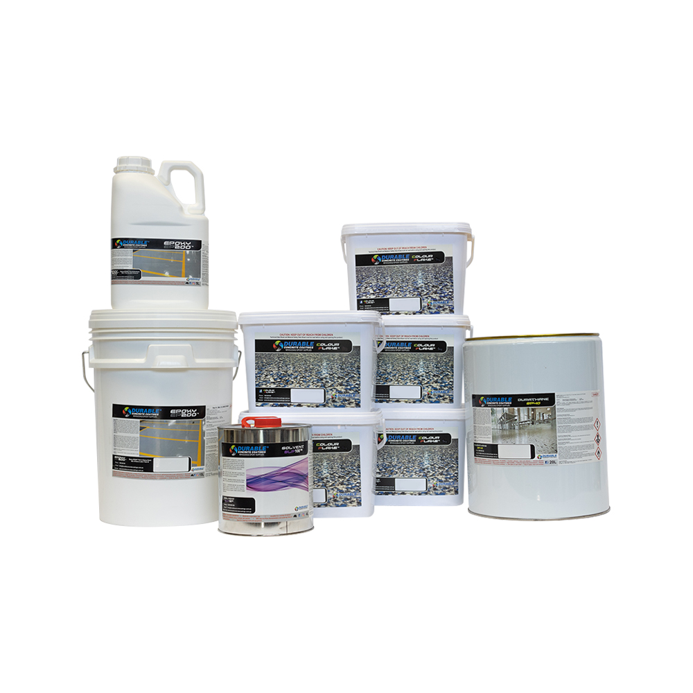 Epoxy DuraStone Flake® SP40 System 36-48m² | Durable Concrete Coatings®