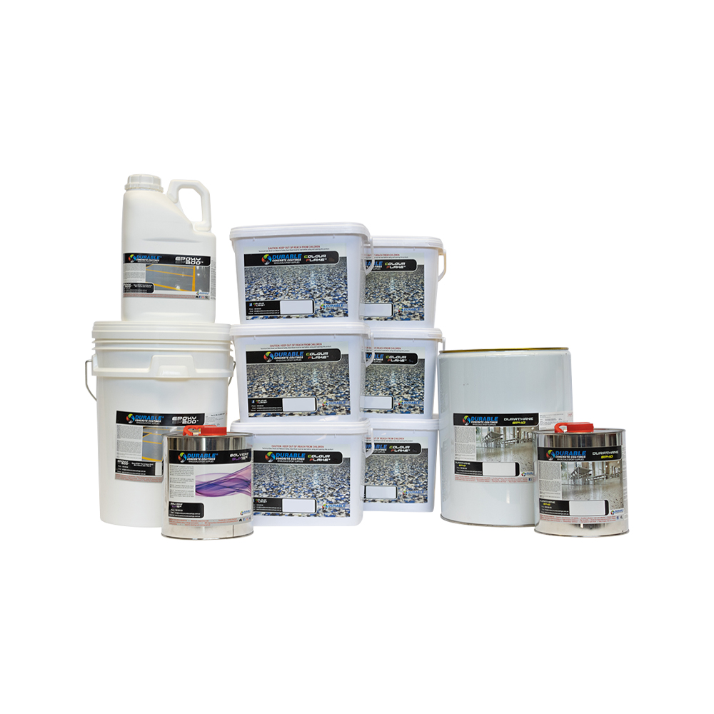 Epoxy DuraStone Flake® SP40 System 50-60m² | Durable Concrete Coatings®