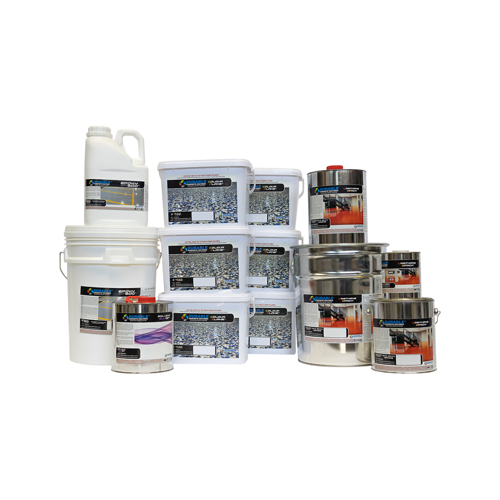 Epoxy DuraStone Flake® 2Pack System 50-60m² | Durable Concrete Coatings®