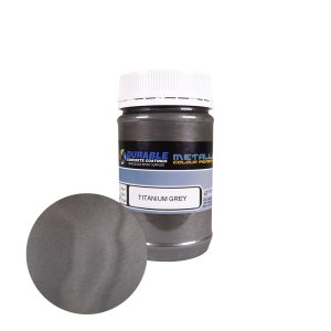 Metallic Colour Pigments™ Titanium Grey | Durable Concrete Coatings®